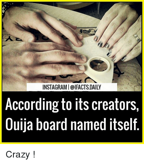 Ouija Board Meme