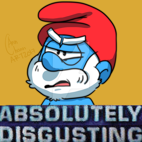Blue Smurf Meme