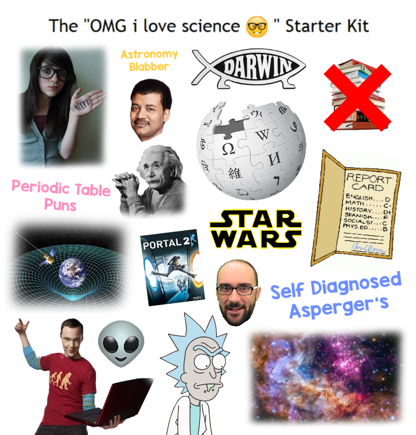 Starter Pack Geek Memes