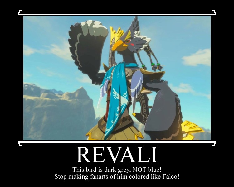 Revali is not blue! | The Legend of Zelda: Breath of the Wild | Know ...